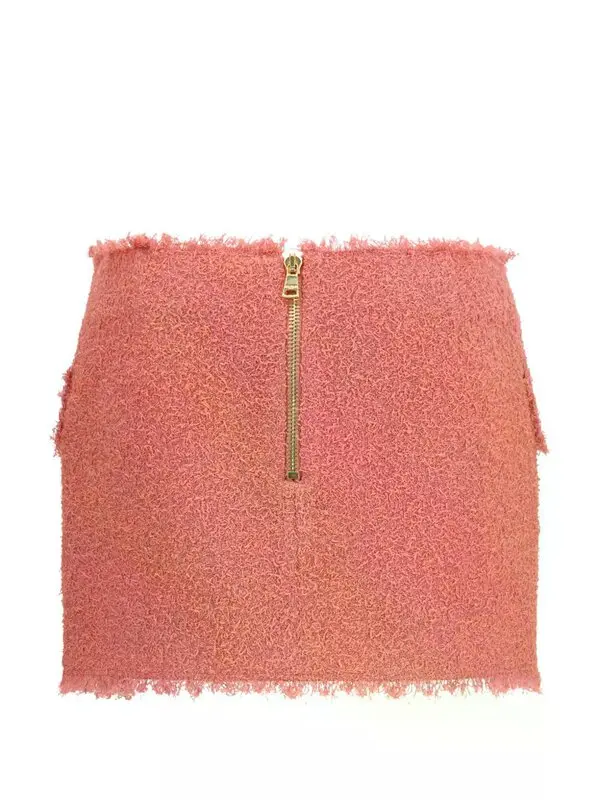 Balmain Tweed Mini Skirt