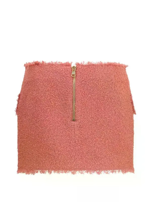 Balmain Tweed Mini Skirt
