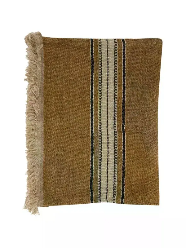 LIBECO The Belgian Fringed Towel - Brown