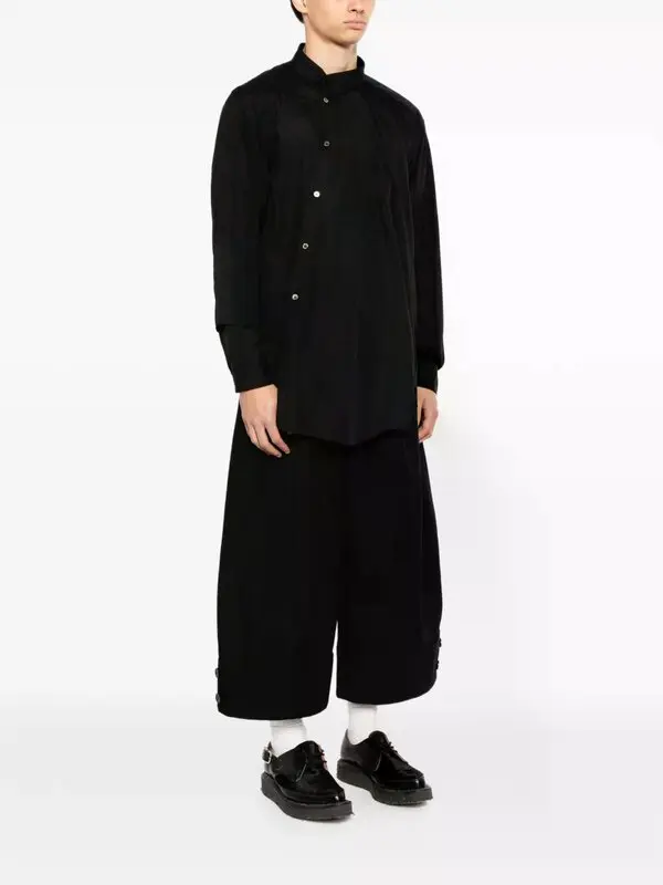 Comme Des Garçons Asymmetric Button Shirt