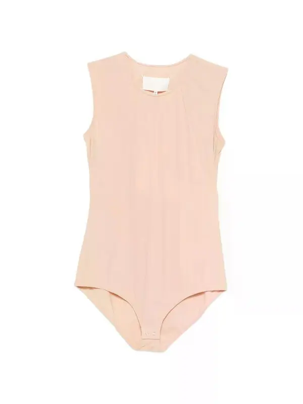 MAISON MARGIELA Sleeveless Bodysuit - Neutrals