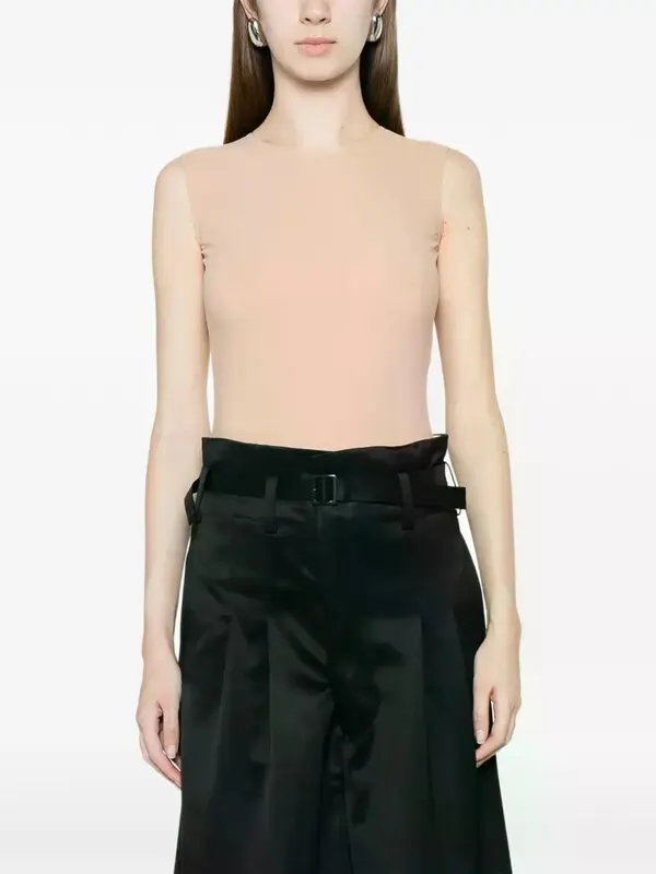 MAISON MARGIELA Sleeveless Bodysuit - Neutrals