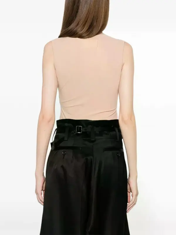 MAISON MARGIELA Sleeveless Bodysuit - Neutrals