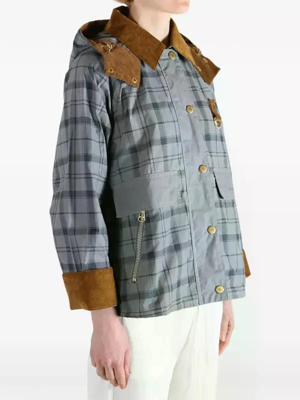 Barbour Carnforth Hooded Tartan Jacket