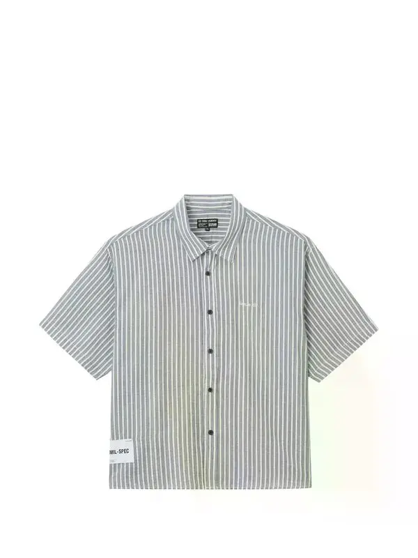 Izzue Striped Button-fastening Shirt