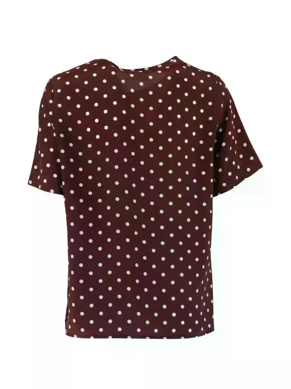 P.a.r.o.s.h Polka Dot Blouse