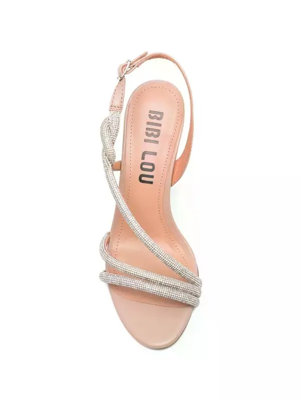 BIBI LOU Crystal-embellished Strappy Sandals