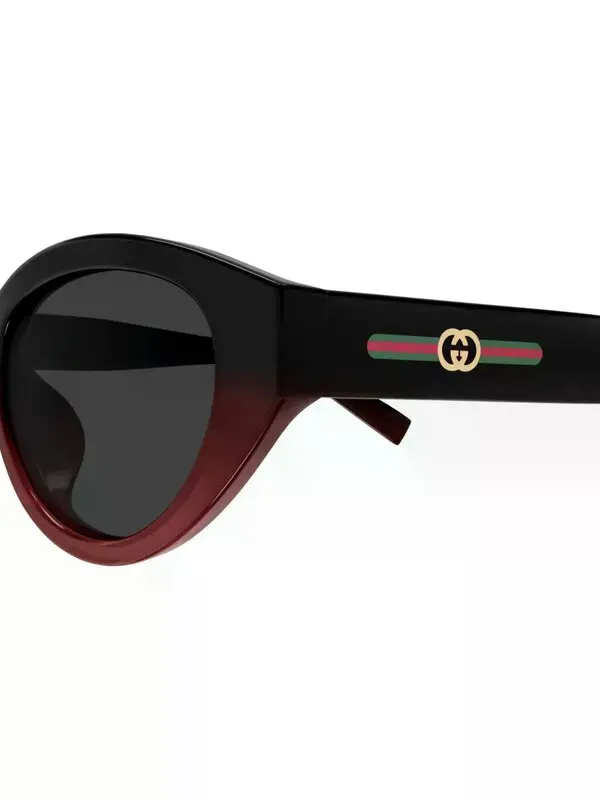 Gucci Oval-frame Sunglasses
