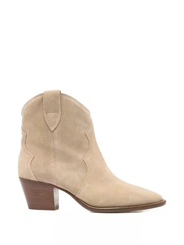 ANNA F. Pointed Toe Cowboy Boots