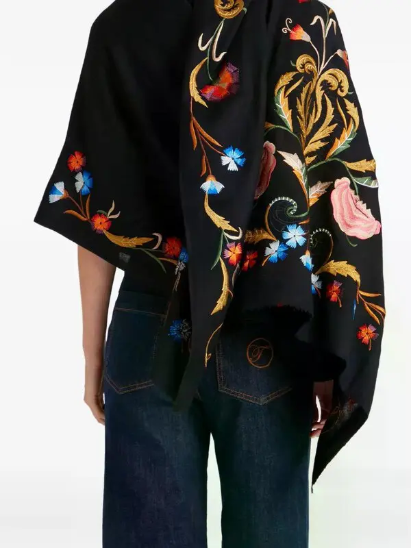 TEMPERLEY LONDON Embroidered Scarf