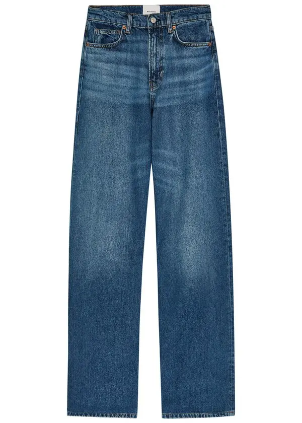 REFORMATION Cary Wide-leg Jeans - Denim