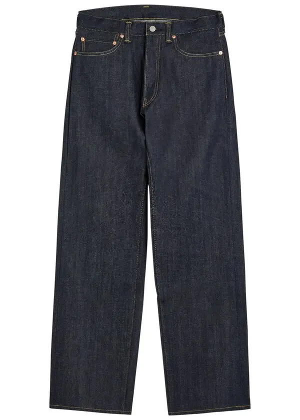 BLUE BLUE Relaxed Wide-leg Jeans