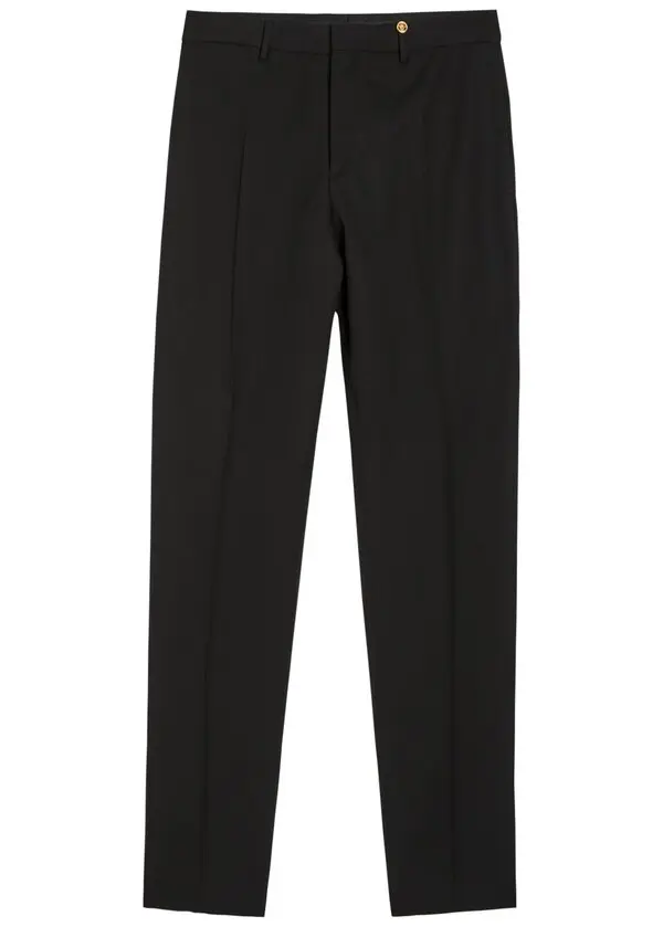 Versace Tailored Wool Trousers