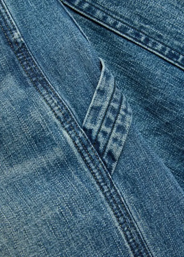 BLUE BLUE Relaxed Straight-leg Jeans