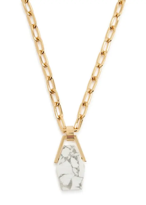 La DoubleJ Portal 24kt-plated Necklace - Gold