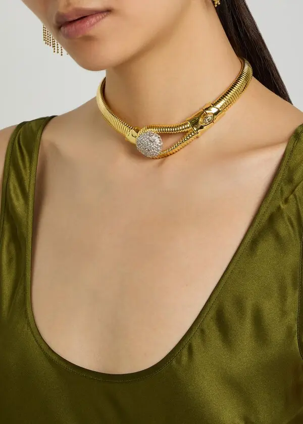 Alexis Bittar Solanales Pavé Choker