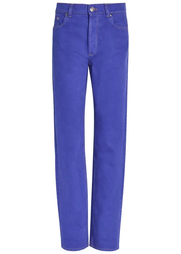 Versace Straight-leg Denim Jeans - Blue