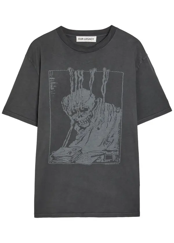 Our Legacy Box Printed Cotton T-shirt