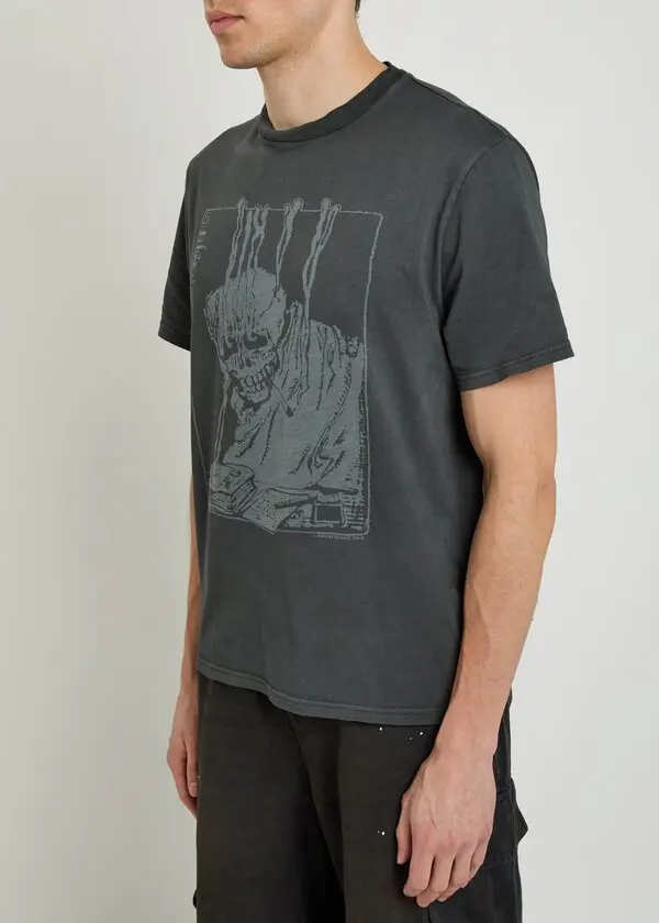 Our Legacy Box Printed Cotton T-shirt