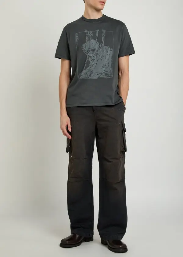 Our Legacy Box Printed Cotton T-shirt