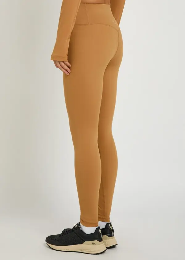 NOW YOU LIVE Willoughby Stretch-jersey Leggings - Light Brown