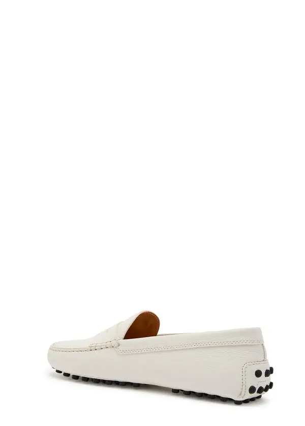 TOD'S Gommino Grained Leather Loafers