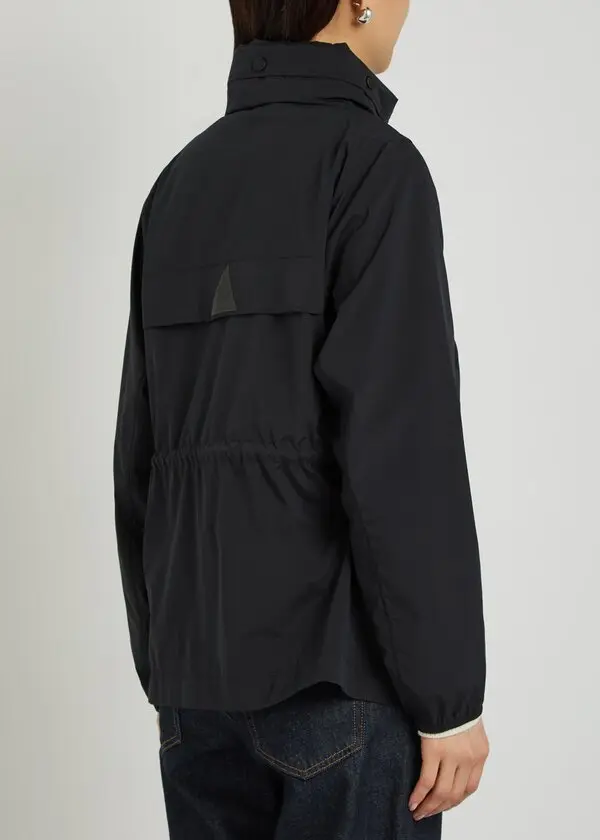 Moncler Soulare Hooded Stretch-shell Jacket - Black