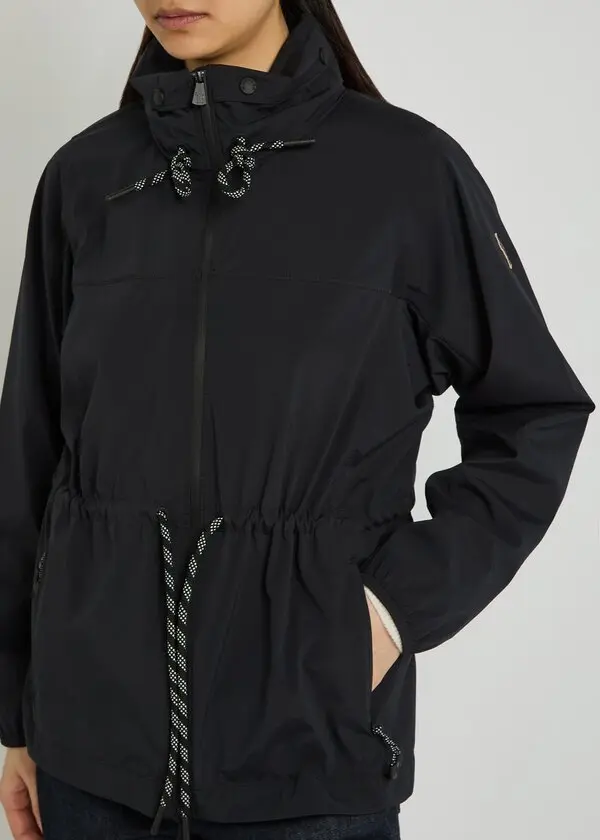 Moncler Soulare Hooded Stretch-shell Jacket - Black