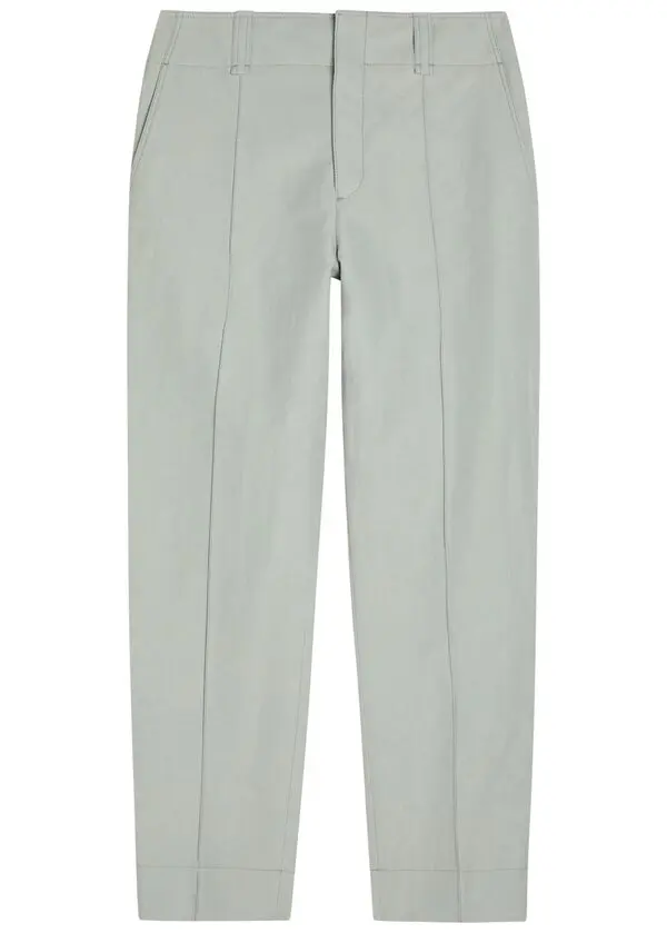 Chloé Tapered-leg Trousers - Grey