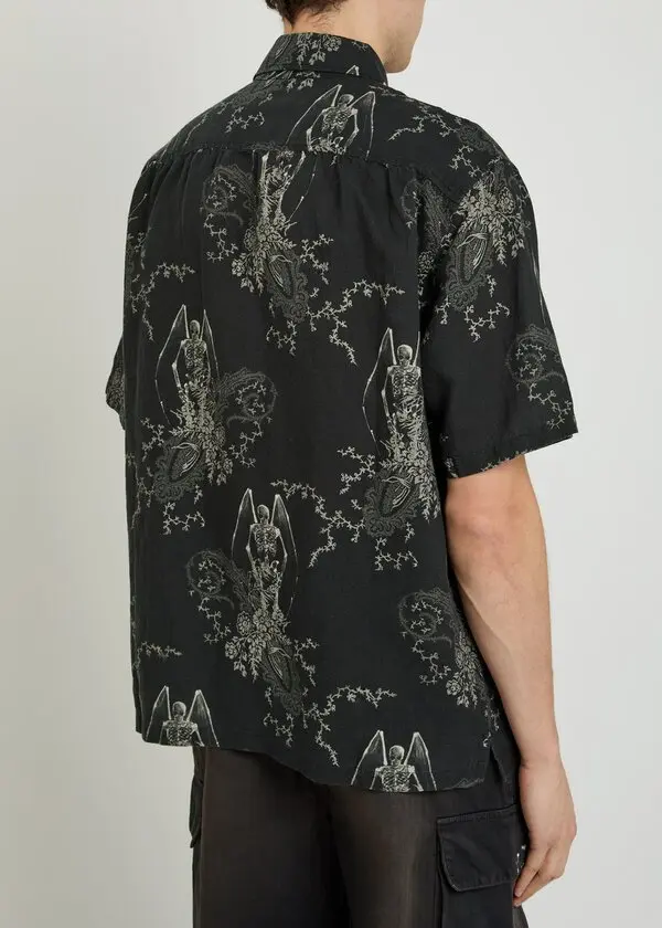 Our Legacy Every Printed Cotton-blend Shirt - Multicoloured 1