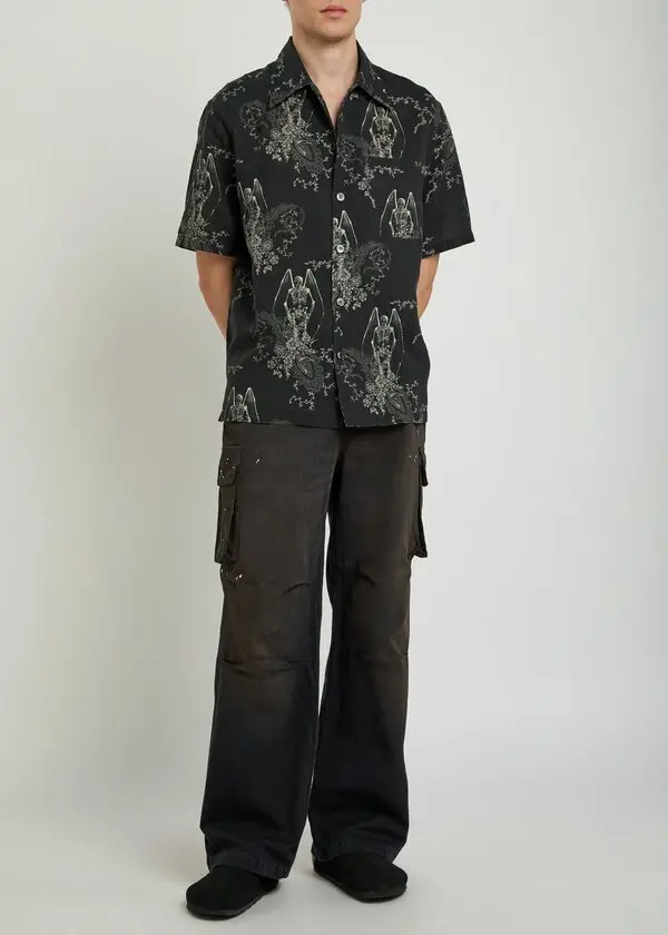 Our Legacy Every Printed Cotton-blend Shirt - Multicoloured 1