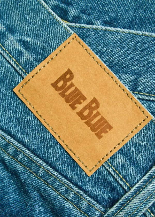 BLUE BLUE Slim Straight-leg Jeans