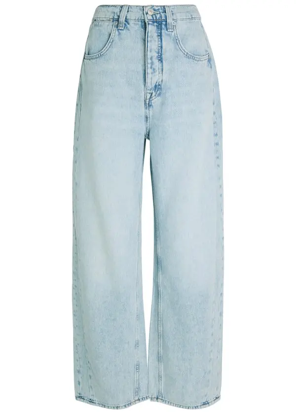 Free People High-rise Wide-leg Jeans
