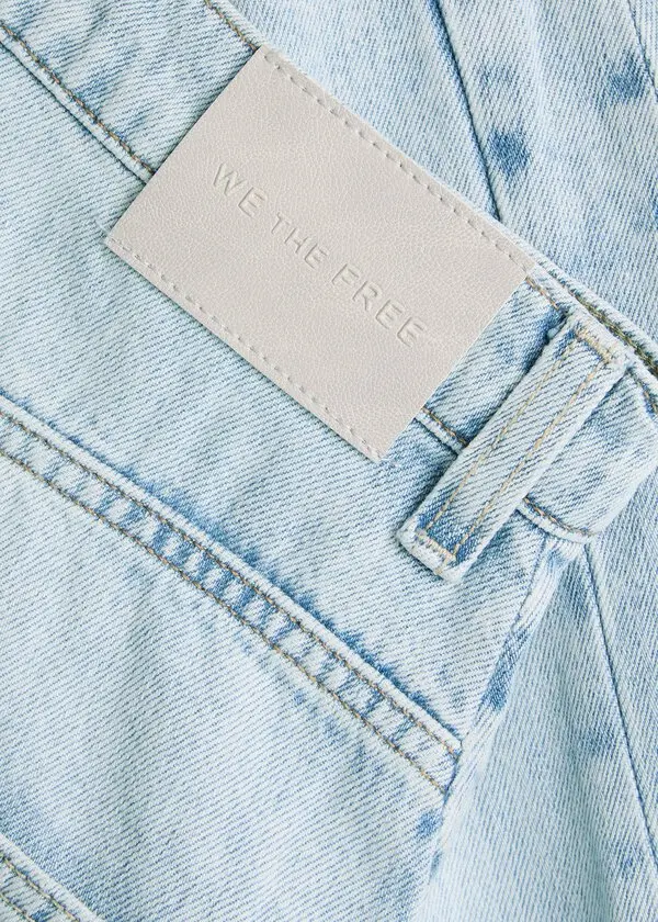 Free People High-rise Wide-leg Jeans