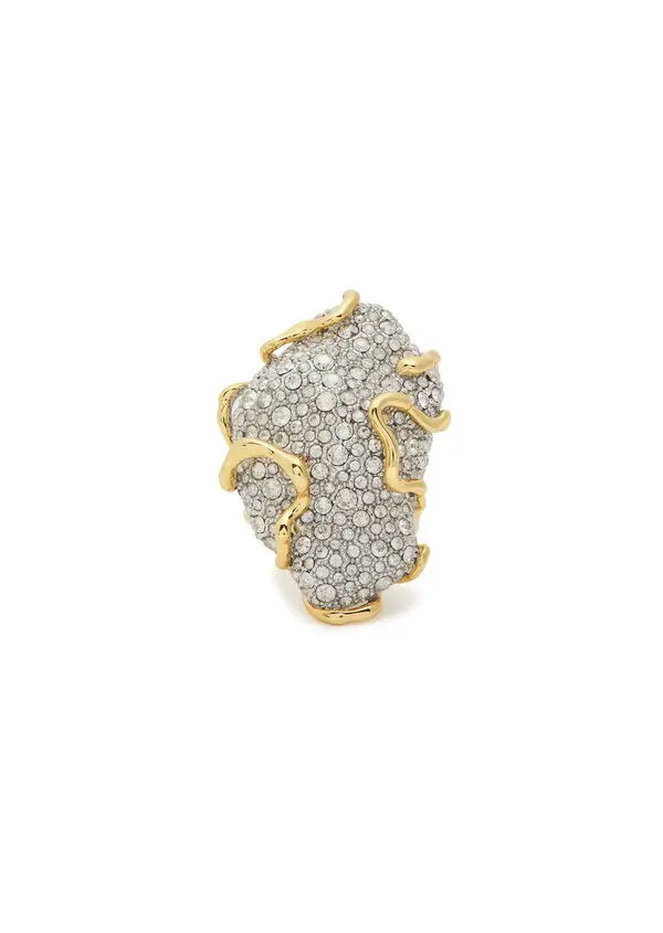 Alexis Bittar Solanales Pavé Ring - Gold