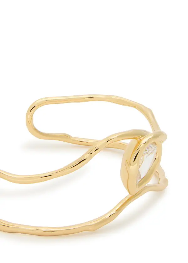Alexis Bittar Astrales 14kt -plated Cuff - Gold