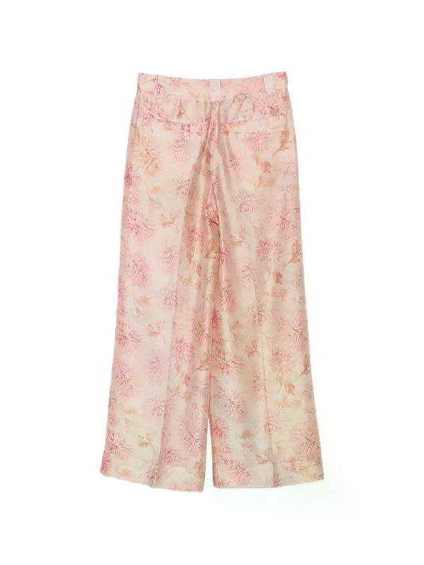 Seventy Floral Print Palazzo Pants