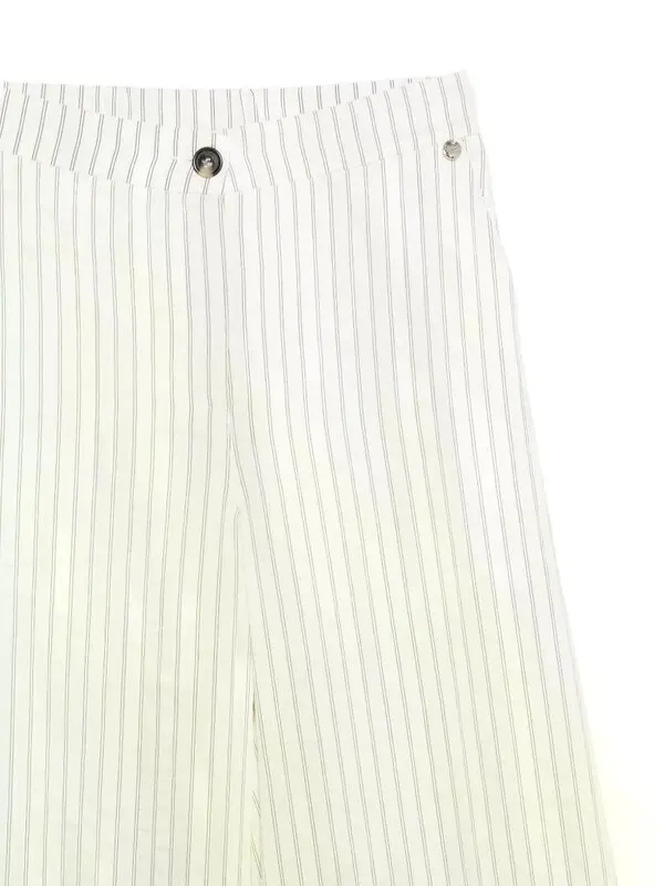 Liu Jo Striped Wide Leg Trousers