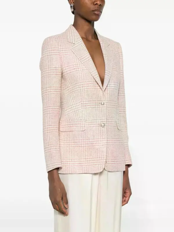 Tagliatore Checked Single-breasted Blazer