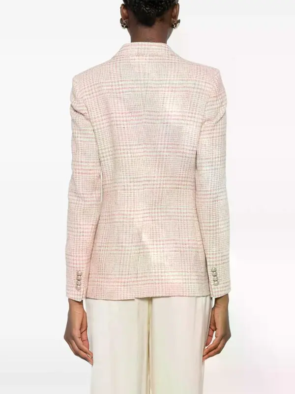 Tagliatore Checked Single-breasted Blazer