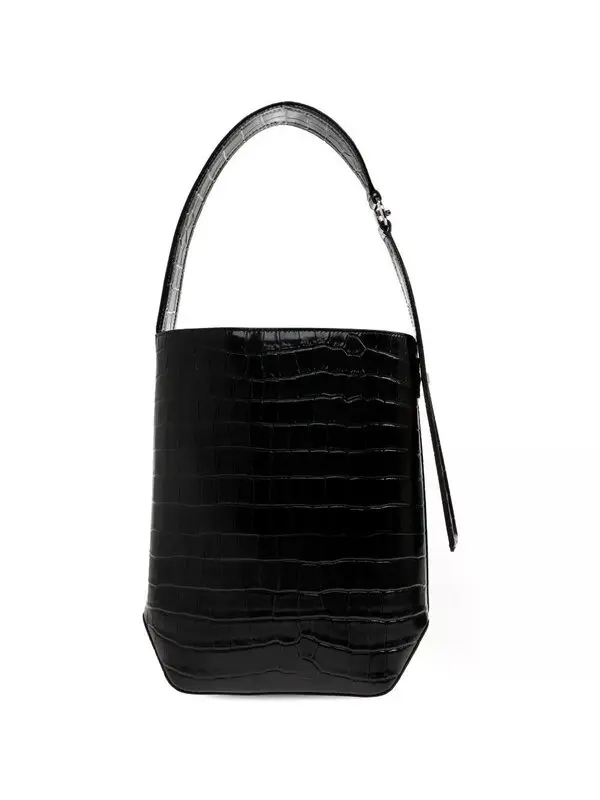 SAMSOE SAMSOE Saelmegade Crocodile-effect Leather Tote