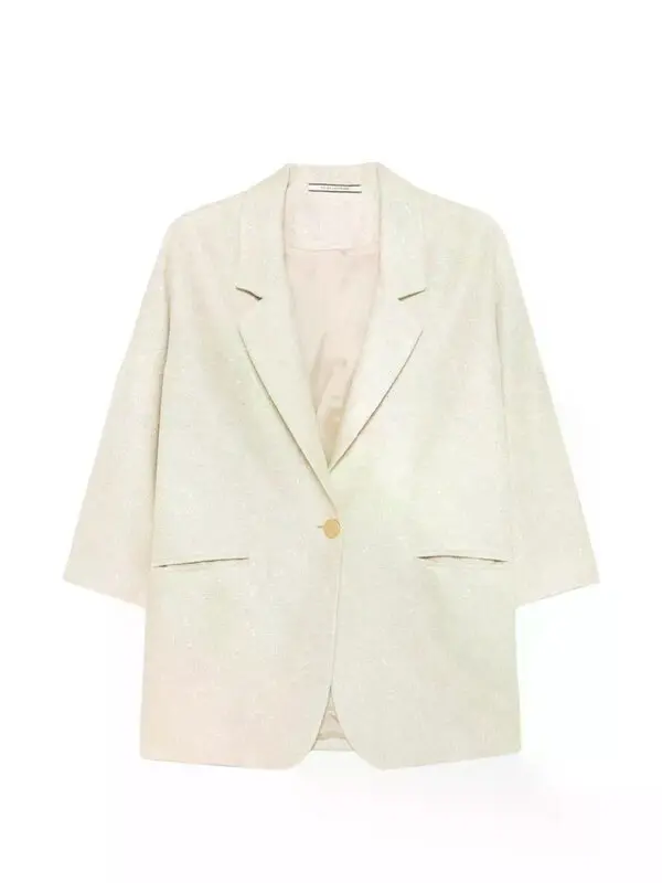 Tagliatore Single-breasted Three-quarter-sleeve Jacket