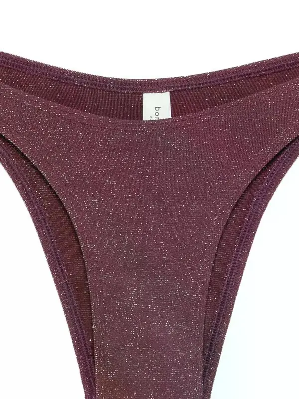 Bond Eye Sparkle Bikini Bottom - Purple