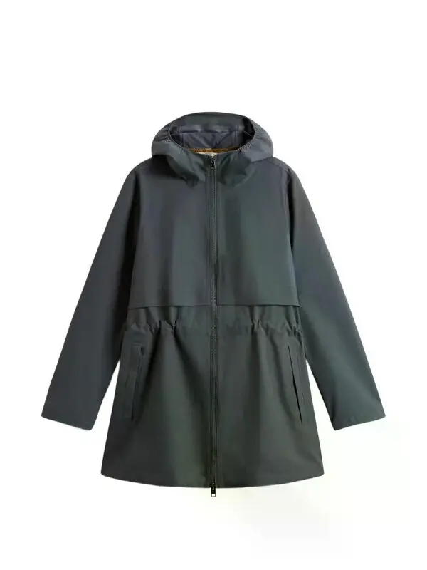 Woolrich Hooded Parka Coat - Grey