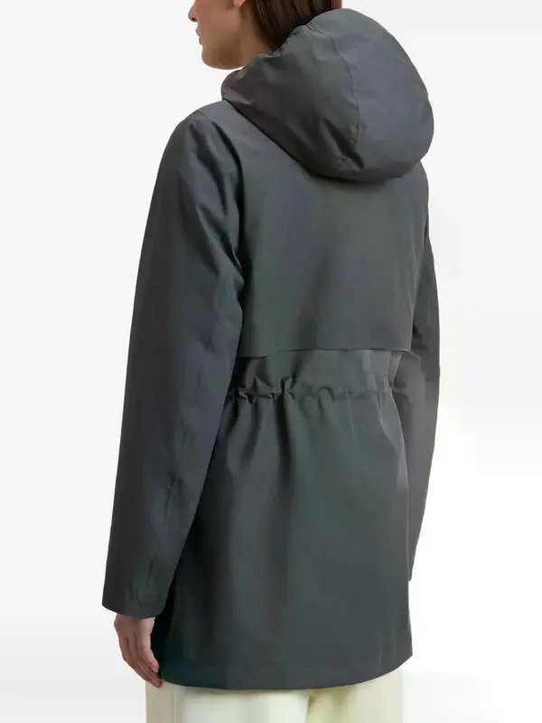Woolrich Hooded Parka Coat - Grey