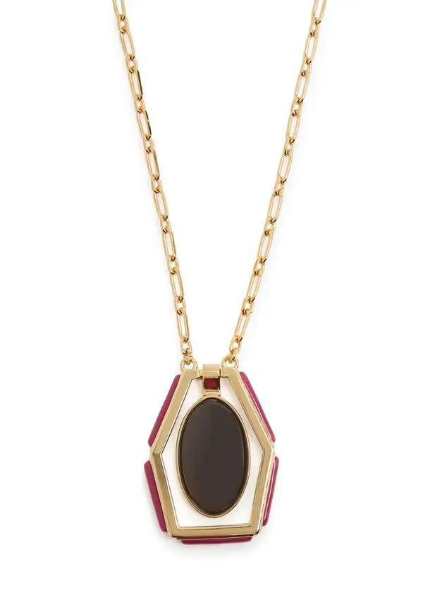 La DoubleJ 24kt-plated Necklace - Gold