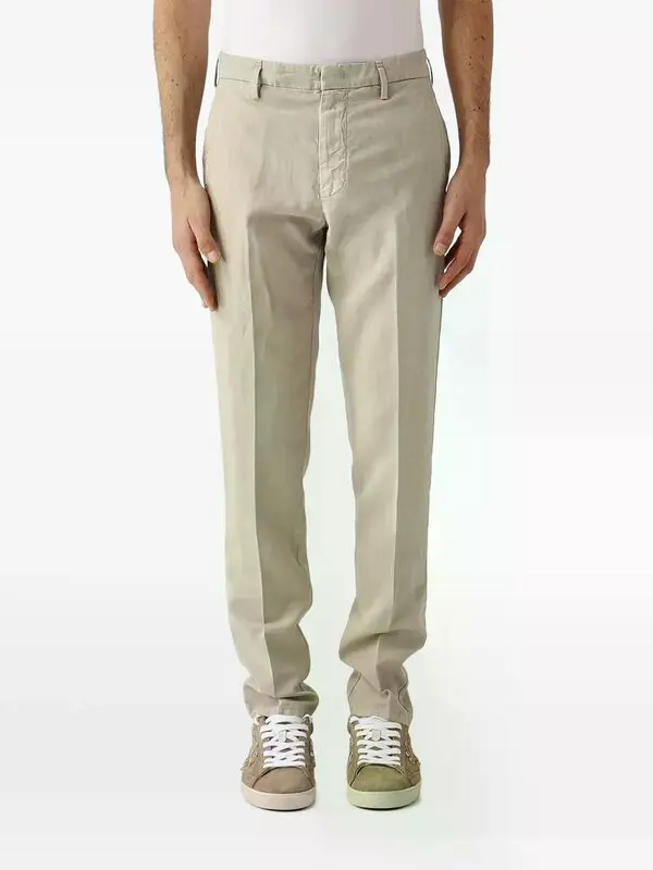 DONDUP Buttoned Trousers - Neutrals