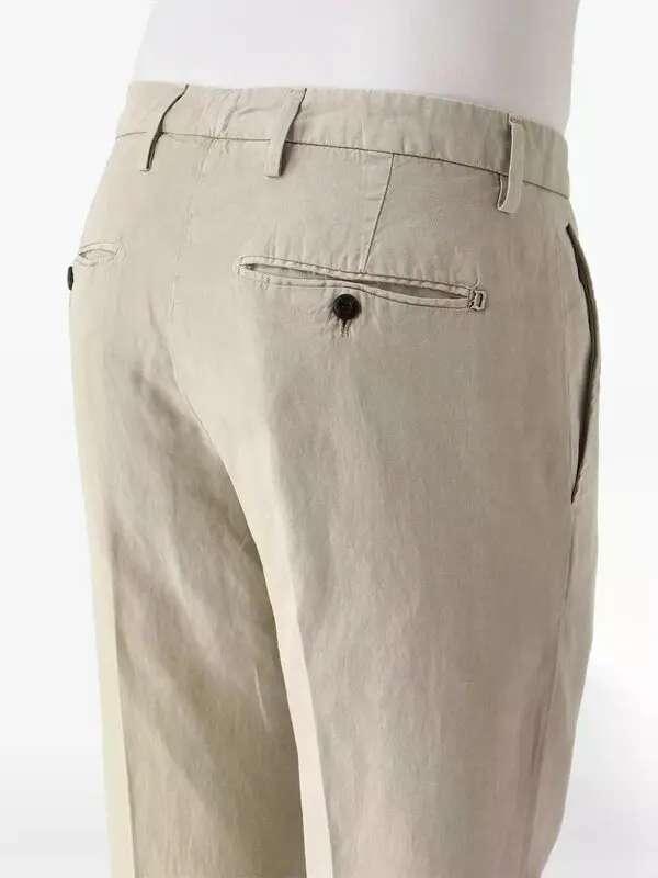 DONDUP Buttoned Trousers - Neutrals
