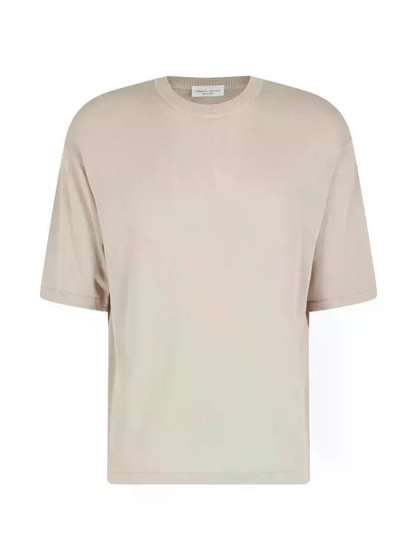 ROBERTO COLLINA Crewneck Knitted T-shirt