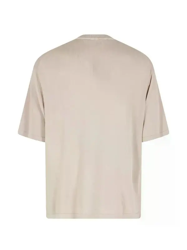 ROBERTO COLLINA Crewneck Knitted T-shirt